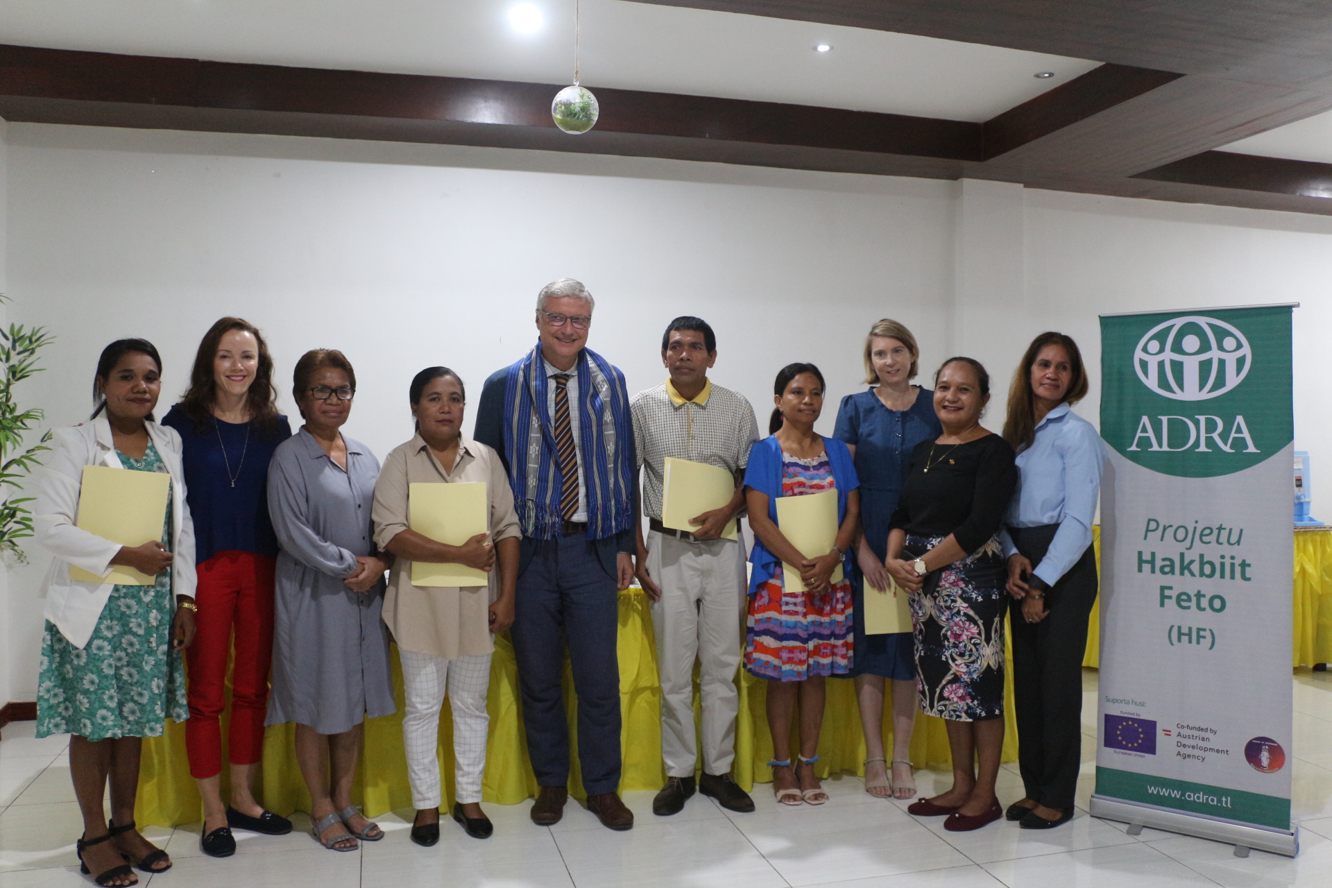 ADRA signs grants to 4 CSOs | ADRA Timor-Leste